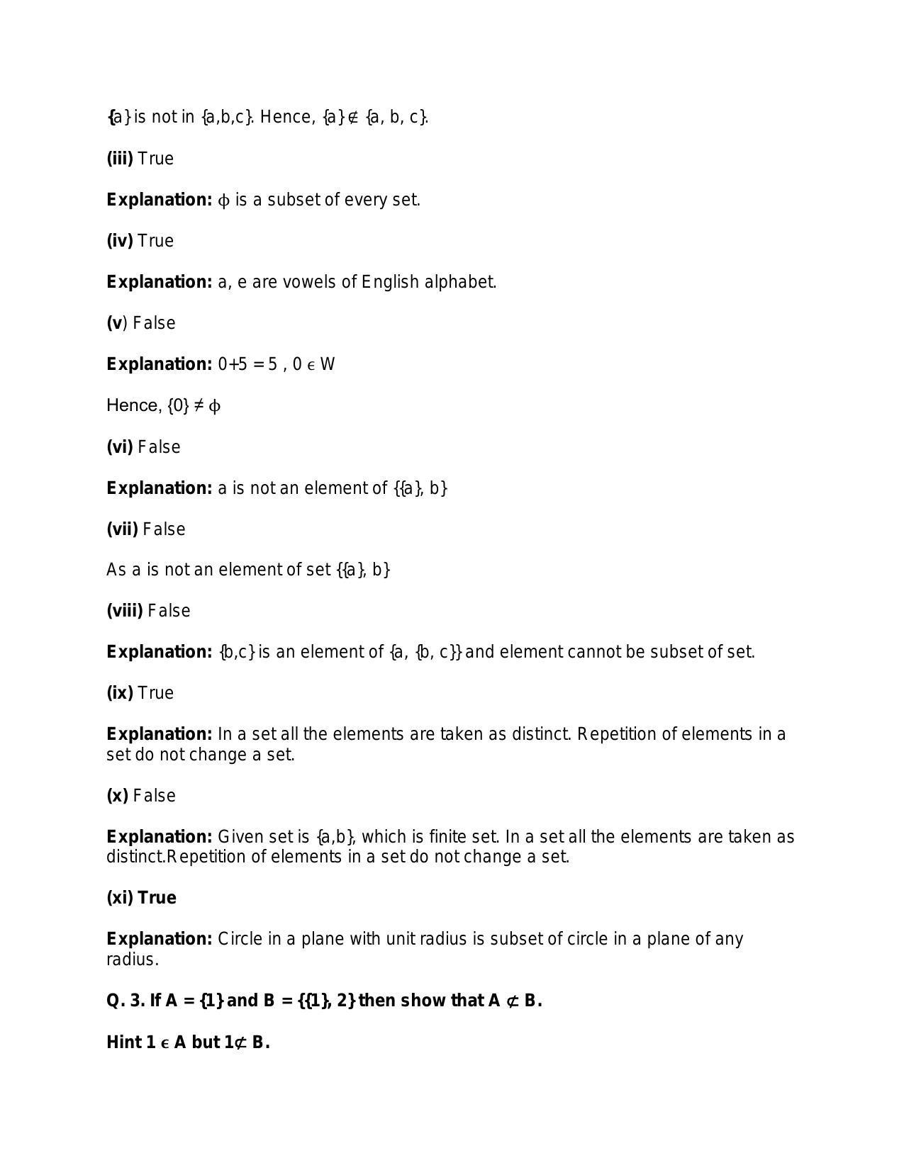 RS Aggarwal Solutions for 11th Class Maths Chapter 16-Conditional ...