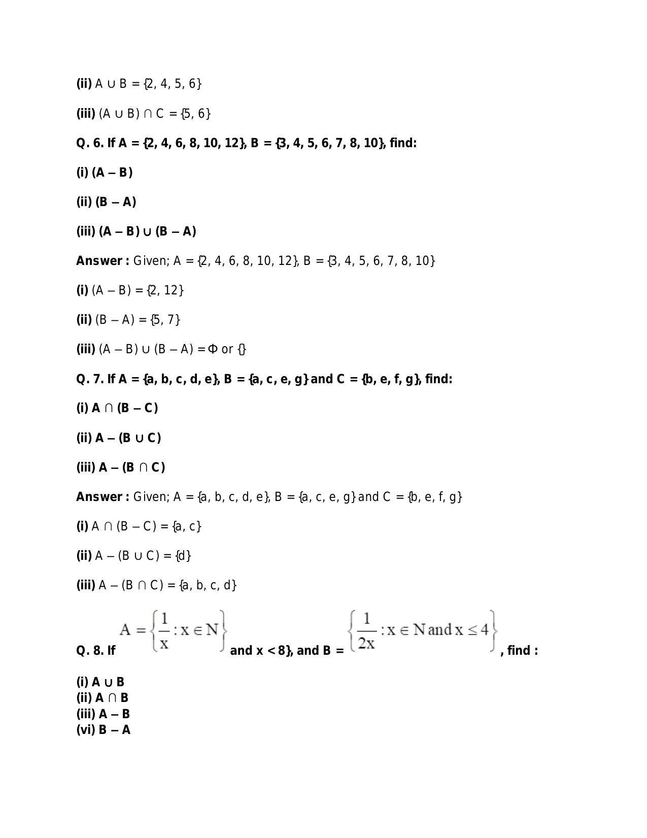 RS Aggarwal Solutions for 11th Class Maths Chapter 16-Conditional ...