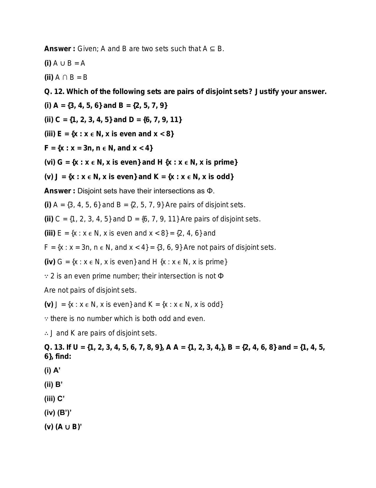 RS Aggarwal Solutions for 11th Class Maths Chapter 16-Conditional ...