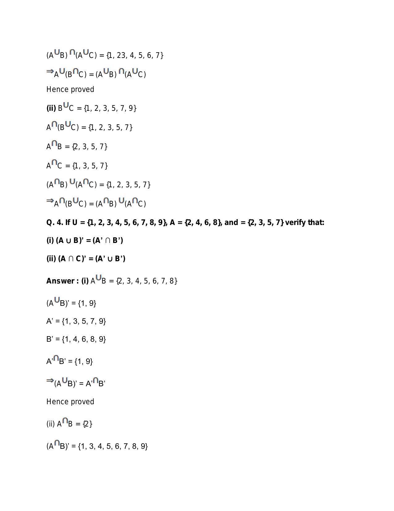 RS Aggarwal Solutions for 11th Class Maths Chapter 16-Conditional ...