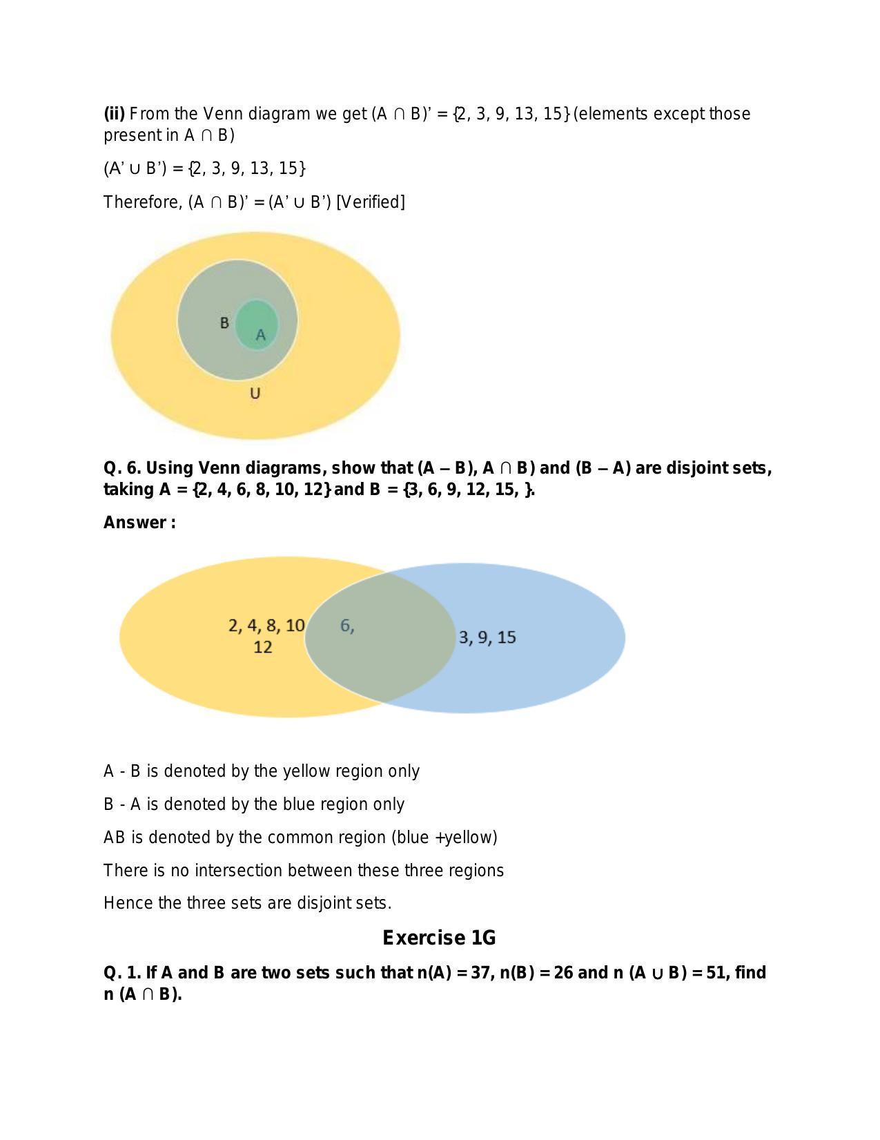 RS Aggarwal Solutions for 11th Class Maths Chapter 16-Conditional ...