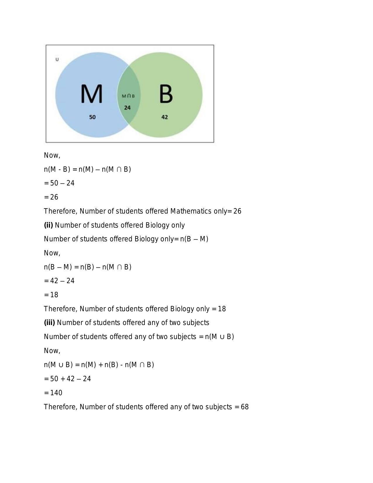 RS Aggarwal Solutions for 11th Class Maths Chapter 1-Sets - IndCareer Schools