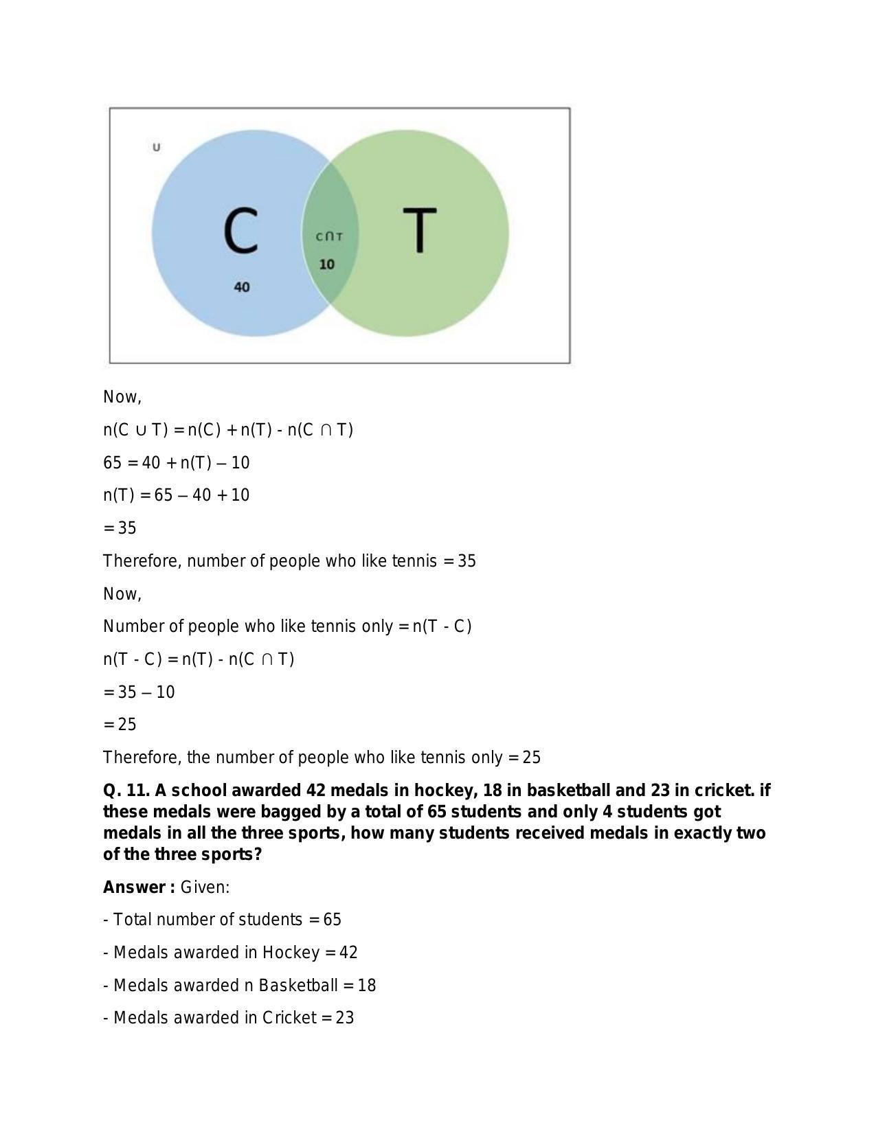 RS Aggarwal Solutions for 11th Class Maths Chapter 16-Conditional ...