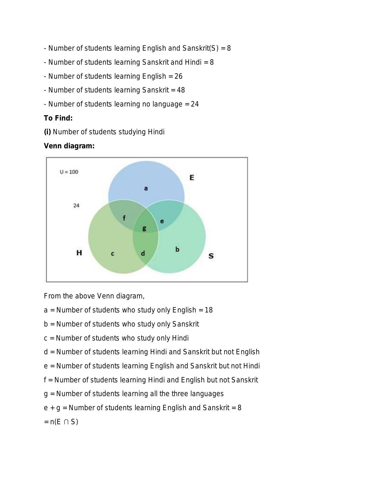 RS Aggarwal Solutions for 11th Class Maths Chapter 1-Sets - IndCareer Schools