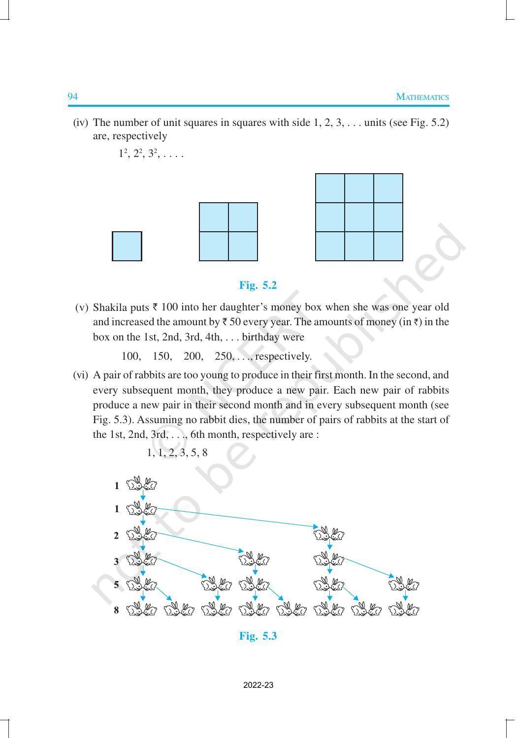 NCERT Book for Class 10 Maths Chapter 5 Arithmetic Progression ...