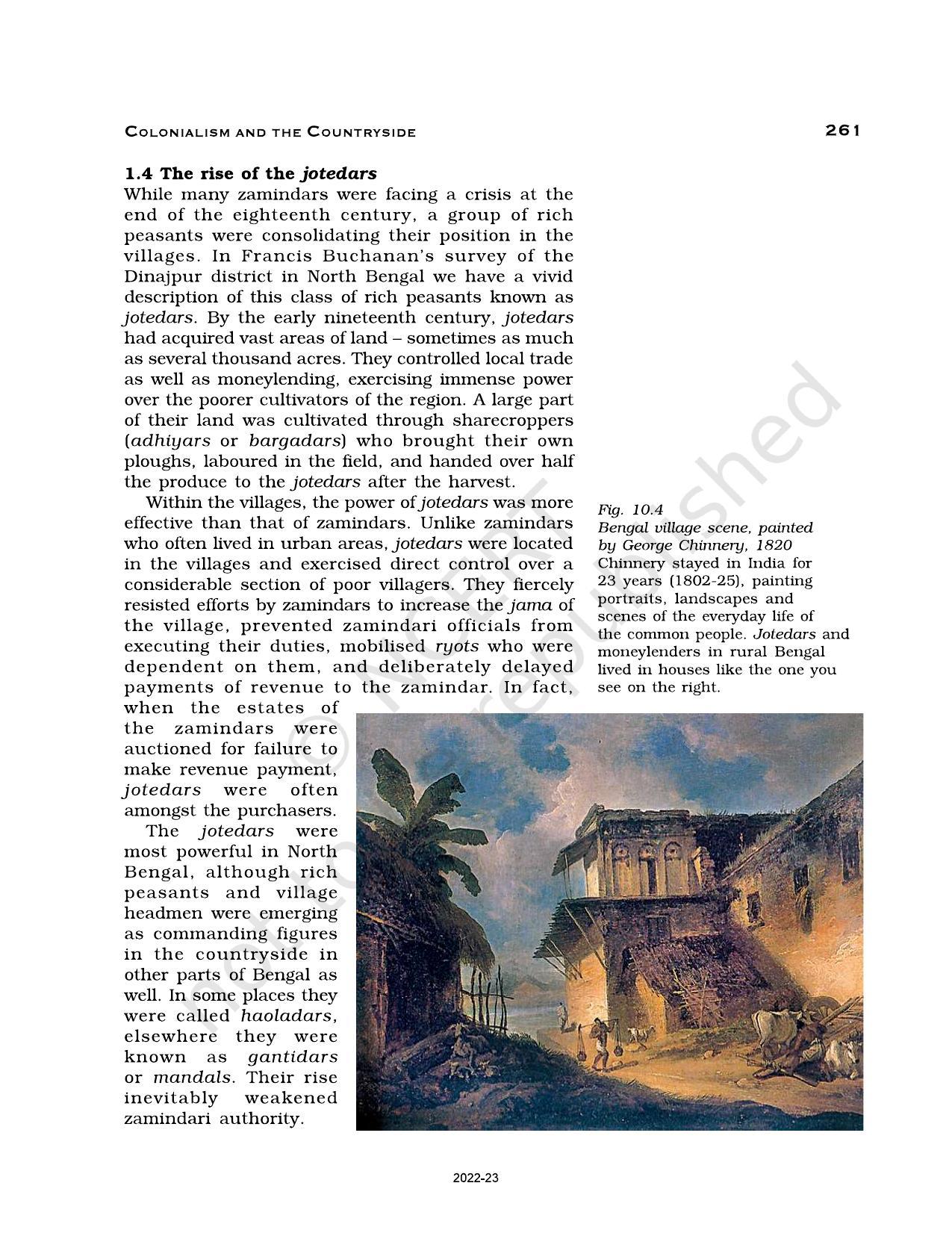 NCERT Book for Class 12 History Chapter 10 Colonialism