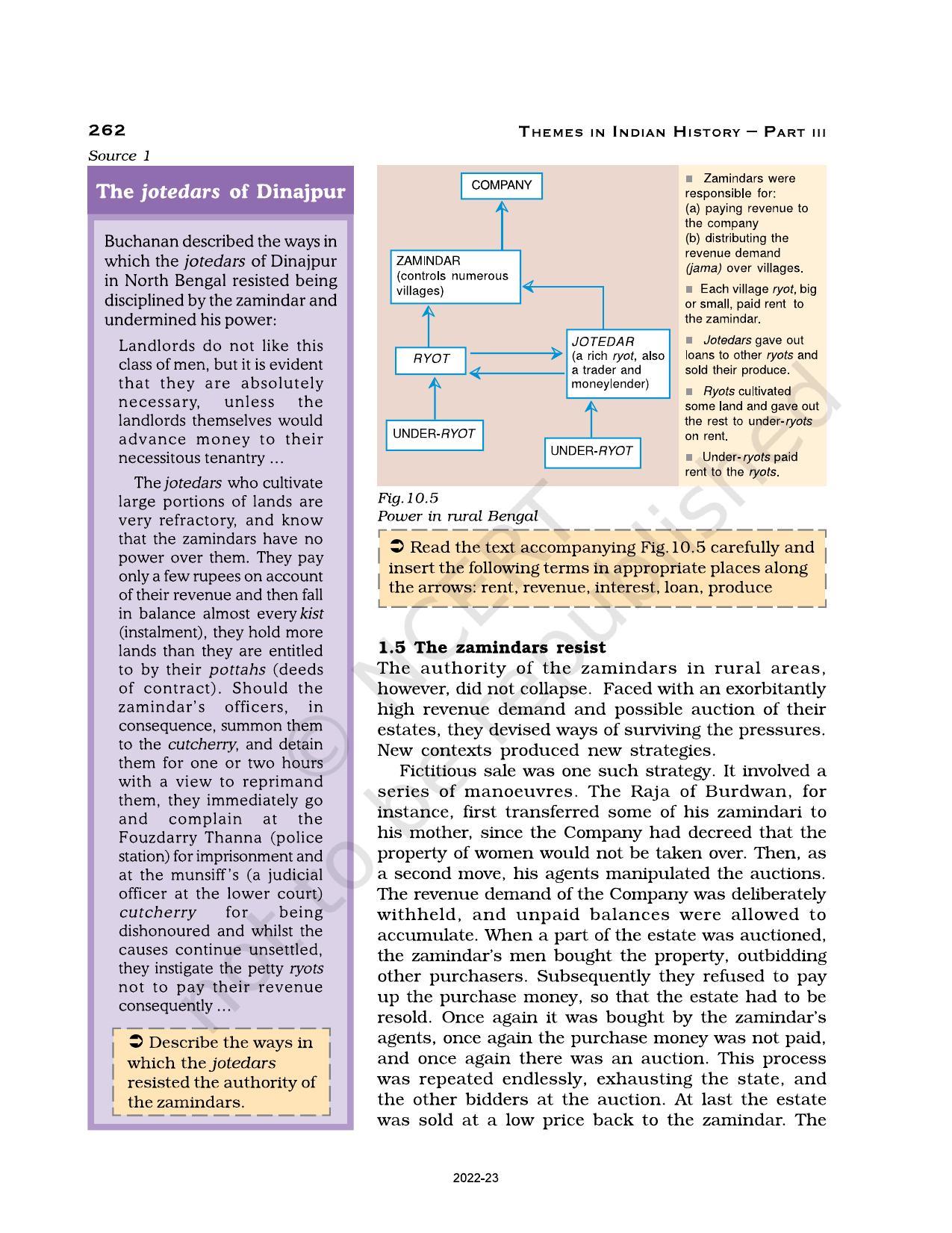 NCERT Book for Class 12 History Chapter 10 Colonialism