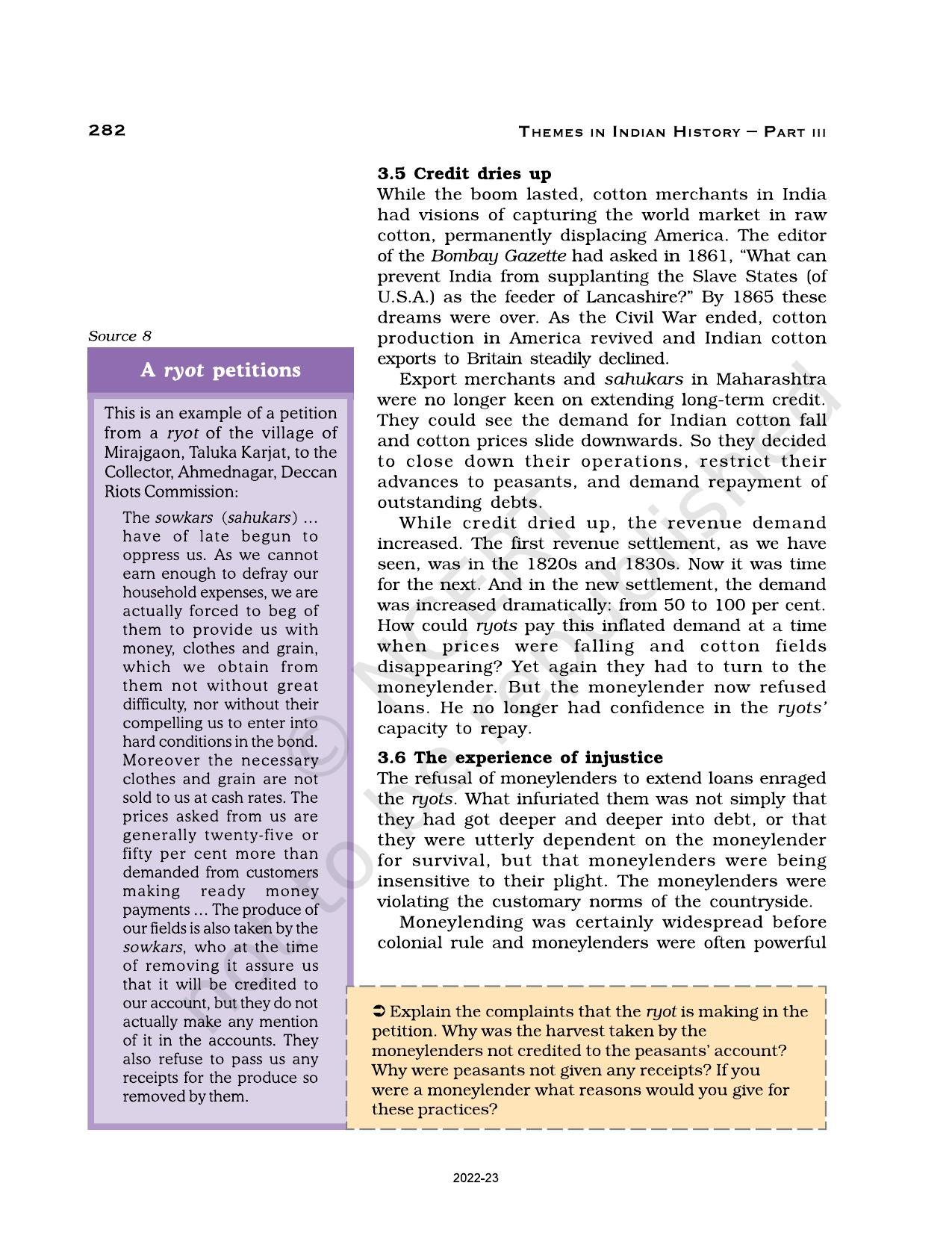 NCERT Book for Class 12 History Chapter 10 Colonialism