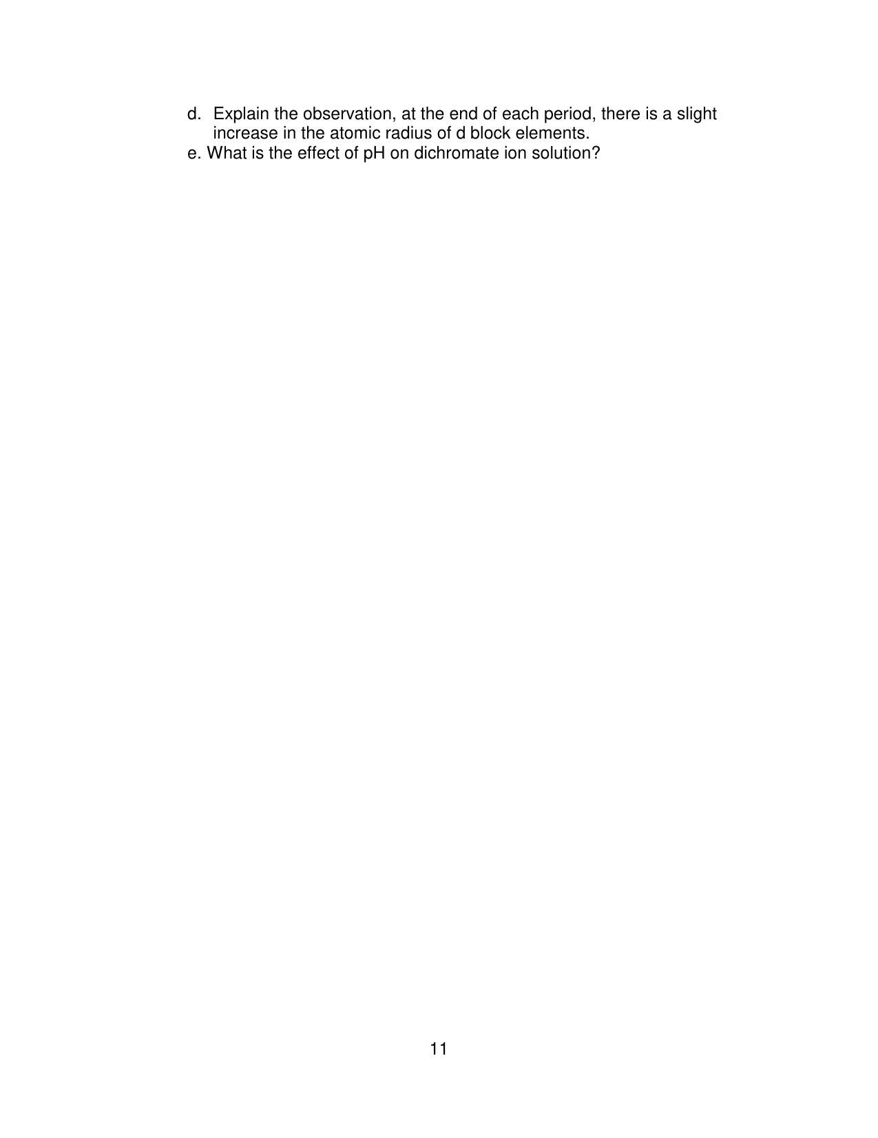 CBSE Class 12 Chemistry Sample Paper 2023 - IndCareer Docs