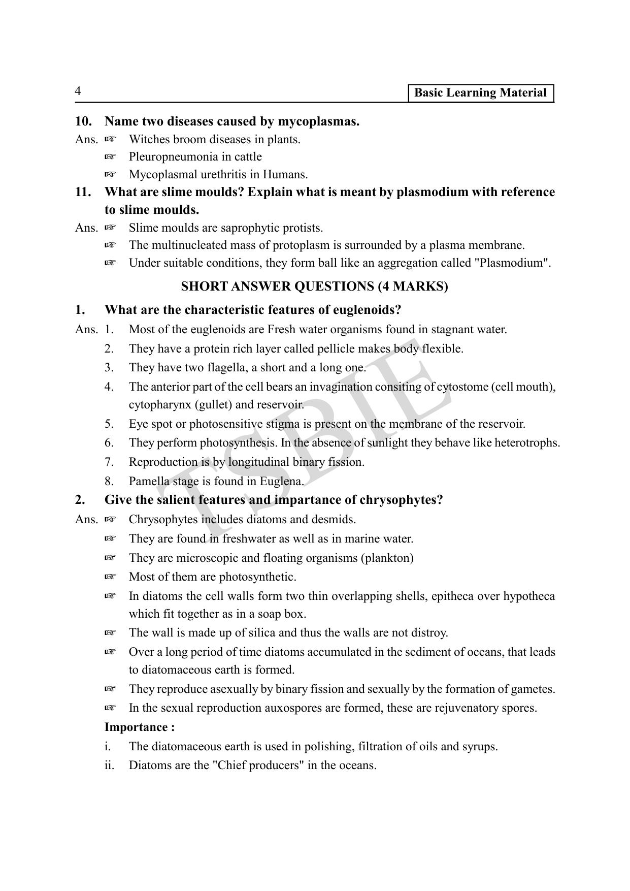 TS SCERT Inter 1st Year Botany Path 1 (English Medium) Text Book ...