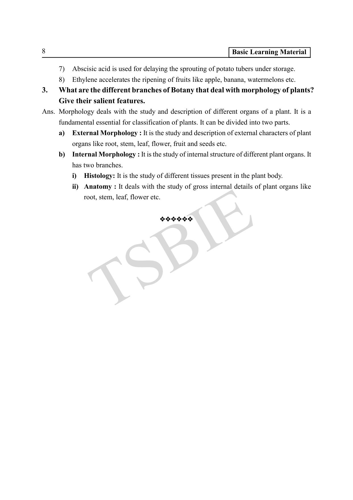 TS SCERT Inter 1st Year Botany Path 1 (English Medium) Text Book - IndCareer Docs