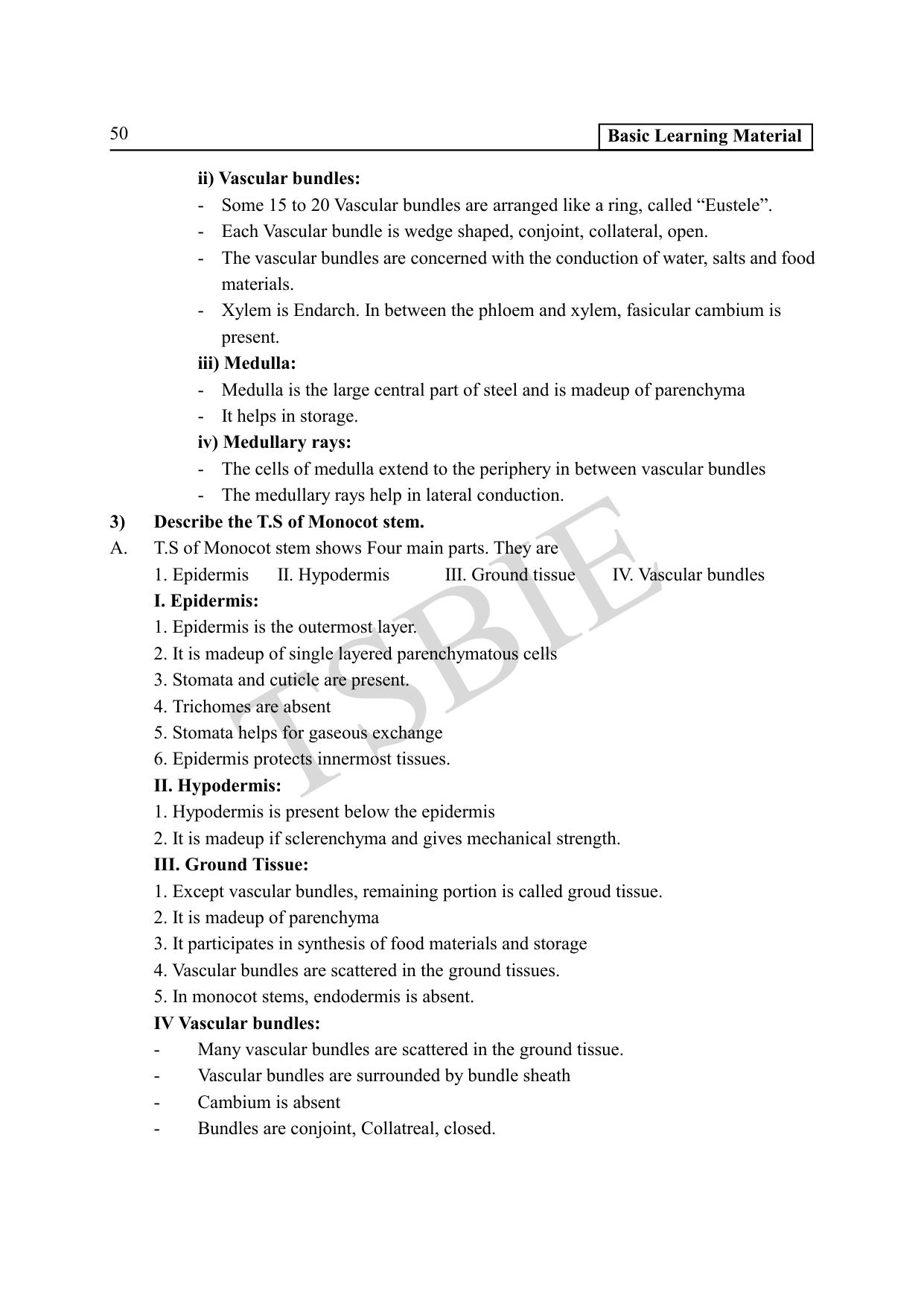 TS SCERT Inter 1st Year Botany Path 1 (English Medium) Text Book ...
