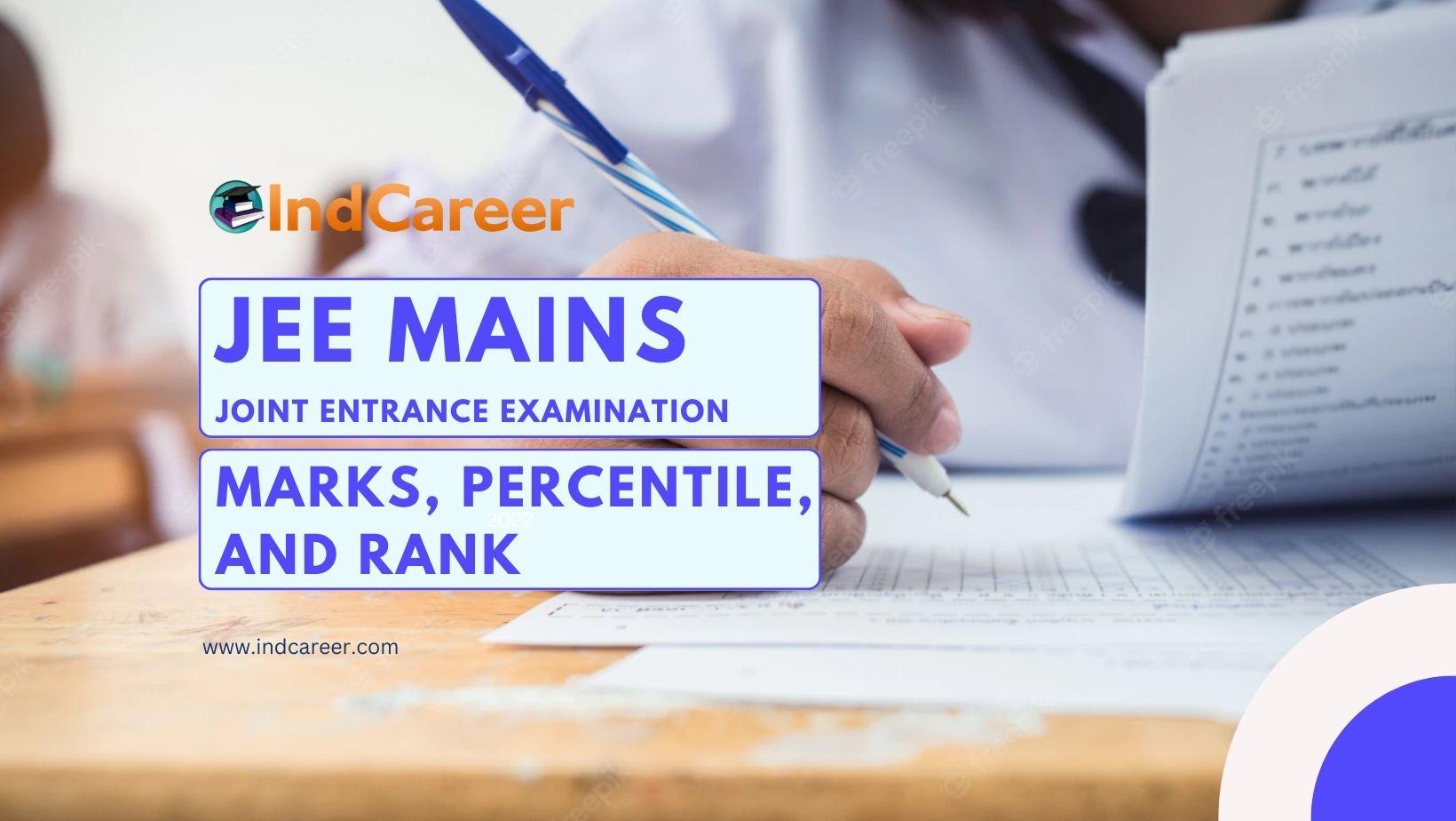 Understanding JEE Main Marks, Percentile, and Rank - IndCareer