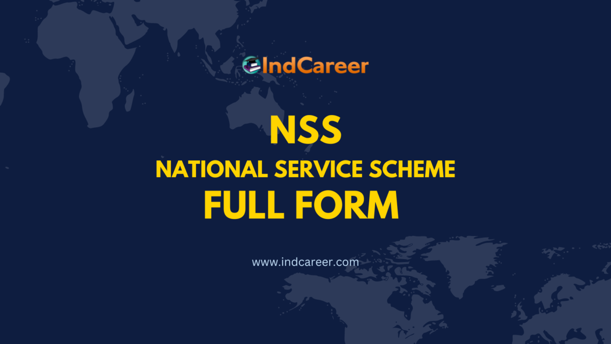 NSS Full Form- What is the Full Form of NSS? - IndCareer