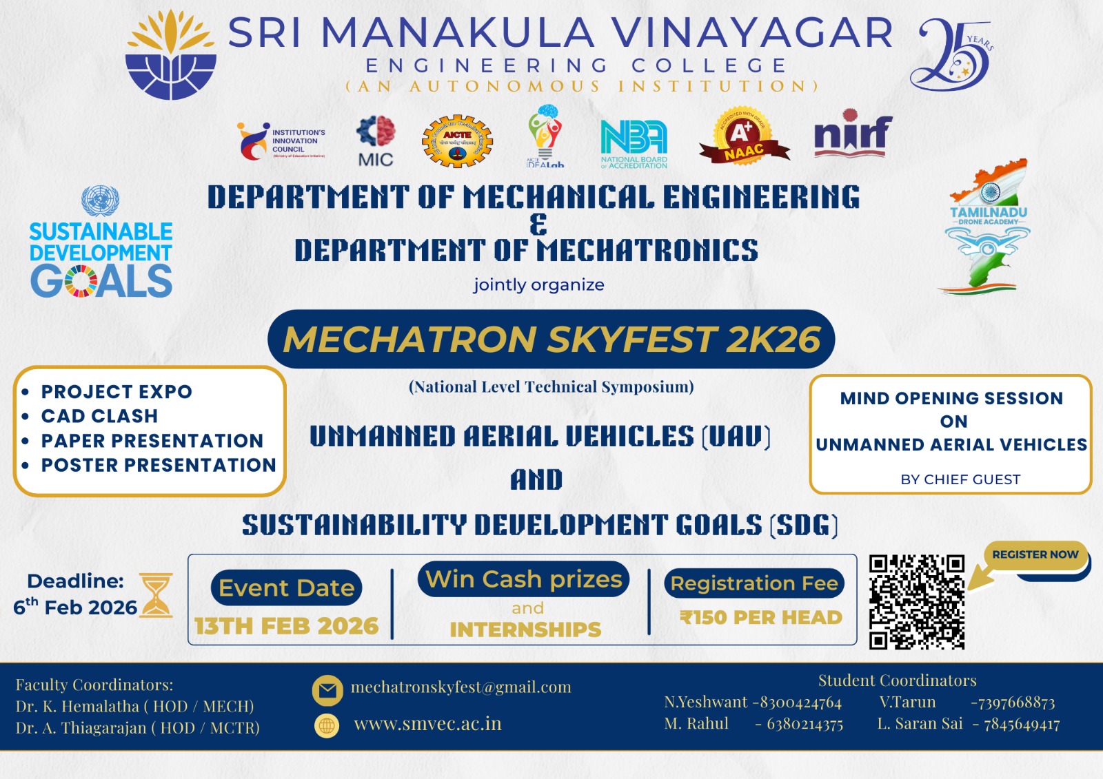 Department of Mechanical Engineering and Department of Mechatronics ...