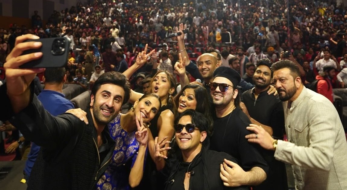 Shamshera Star Cast at CU - IndCareer News