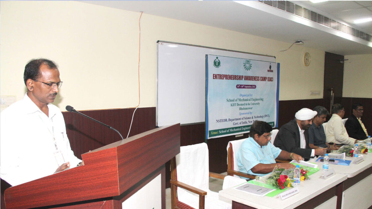 KIIT School of Mechanical Engineering Organizes Entrepreneurship ...