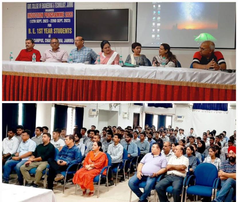 GCET Jammu hosts commencement of Two-week student induction programme ...