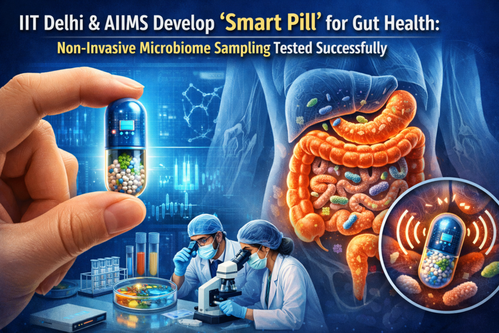 IIT Delhi & AIIMS Develop "Smart Pill" for Gut Health: Non-Invasive ...
