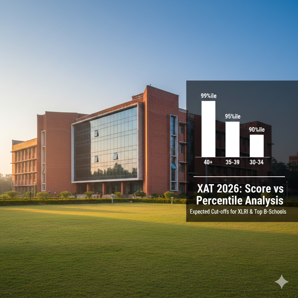 XAT 2026 Score vs Percentile: Expected Marks for 99 Percentile and XLRI ...