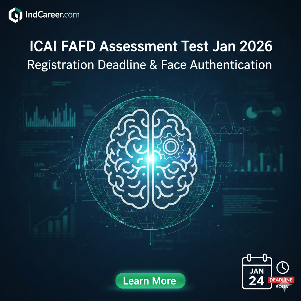 ICAI FAFD Assessment Test Jan 2026: Registration Deadline, Face ...