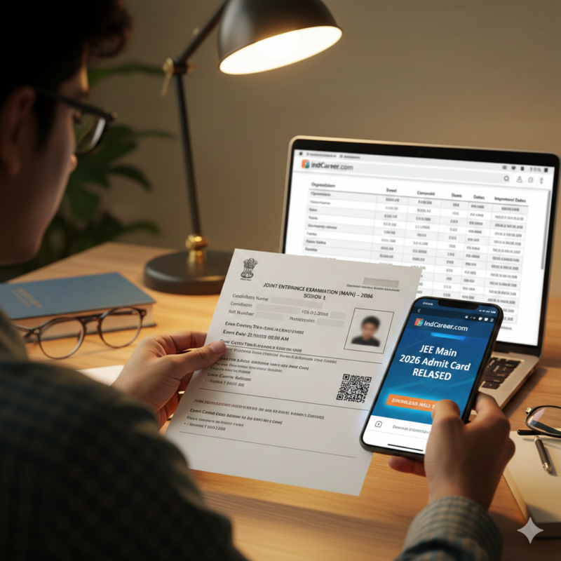 JEE Main 2026 Admit Card Release: Key Details & Download Steps ...