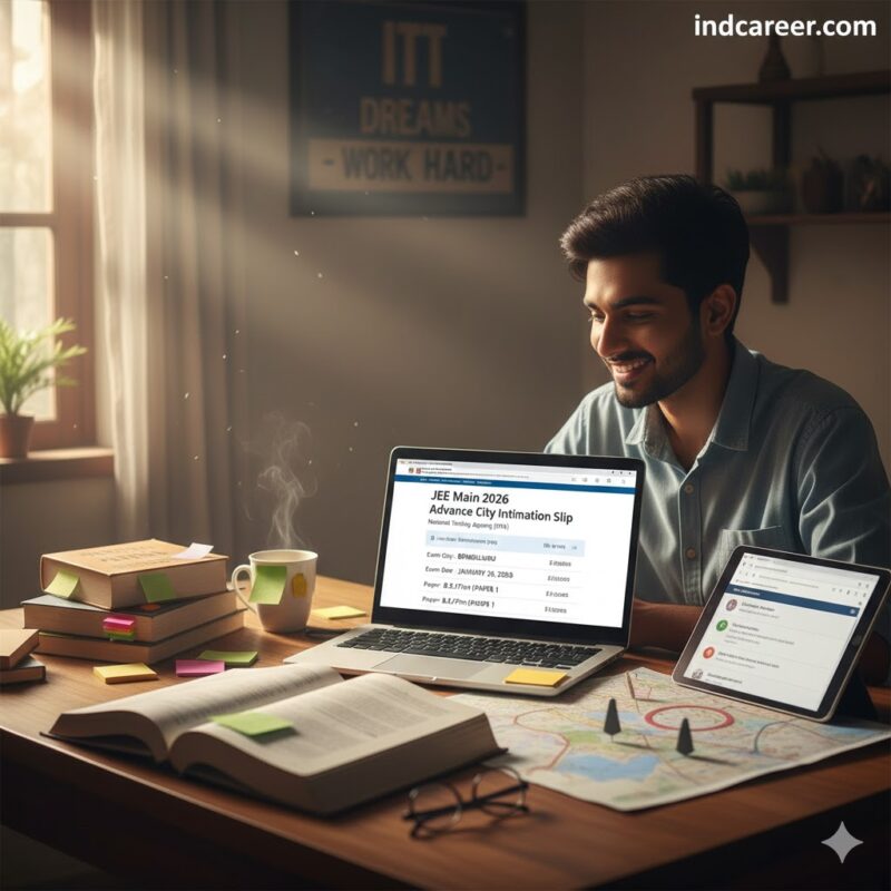 JEE Main 2026 City Intimation Slip: Download Steps and Key Details ...