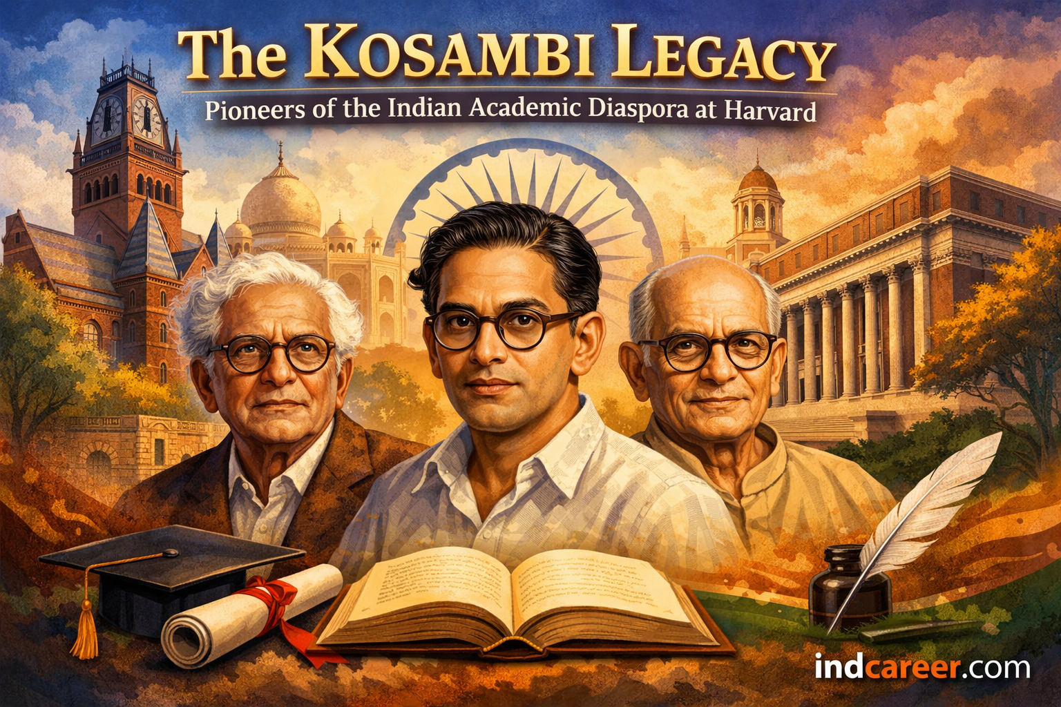 The Kosambi Legacy: Pioneers of the Indian Academic Diaspora at Harvard ...