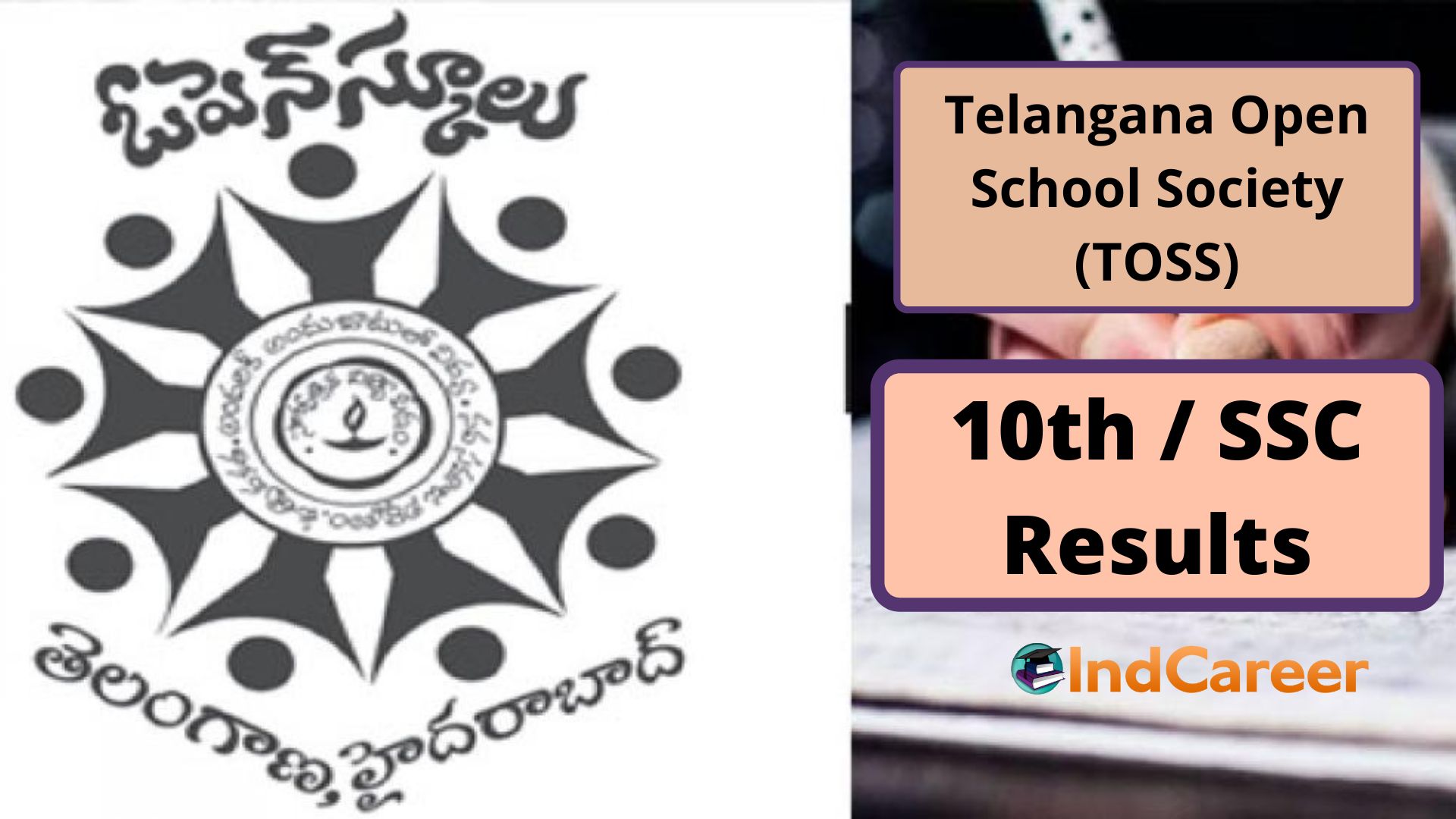TOSS SSC Result, Telangana Open 10th Result - IndCareer Schools