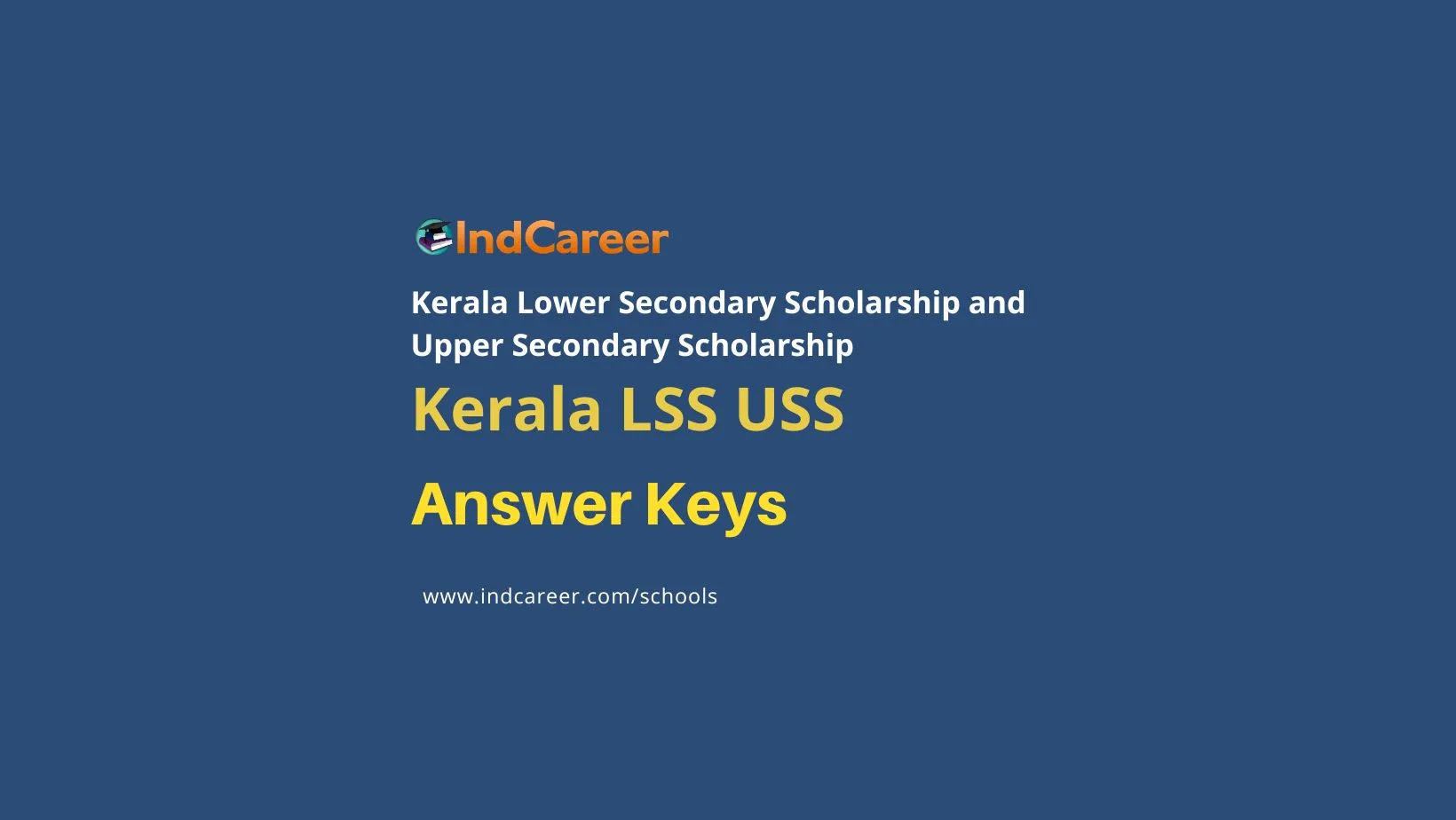 LSS USS Answer Key - IndCareer Schools