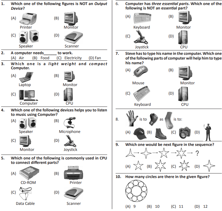 Silverzone iOS Syllabus and Sample Question Paper for Class 6 ...