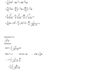 Maharashtra Board for Class 12, Maths Chapter 3 - IndCareer Schools