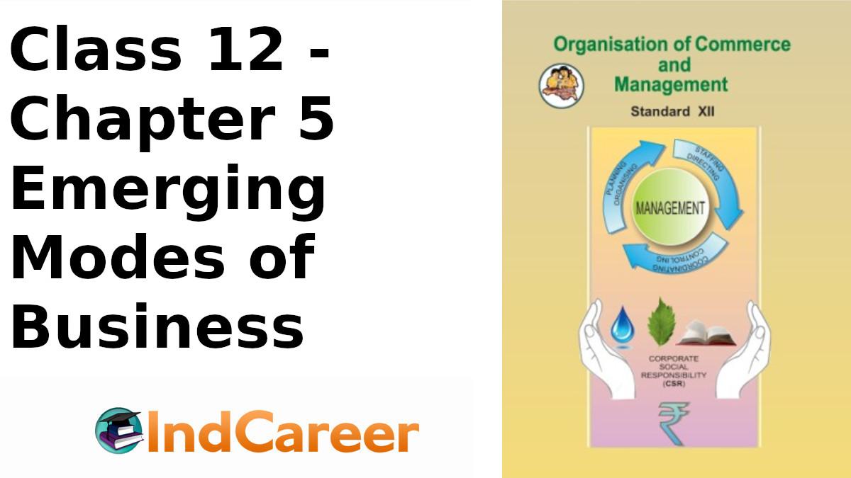 Maharashtra Board for Class 12, Organisation Ch 5 - IndCareer Schools