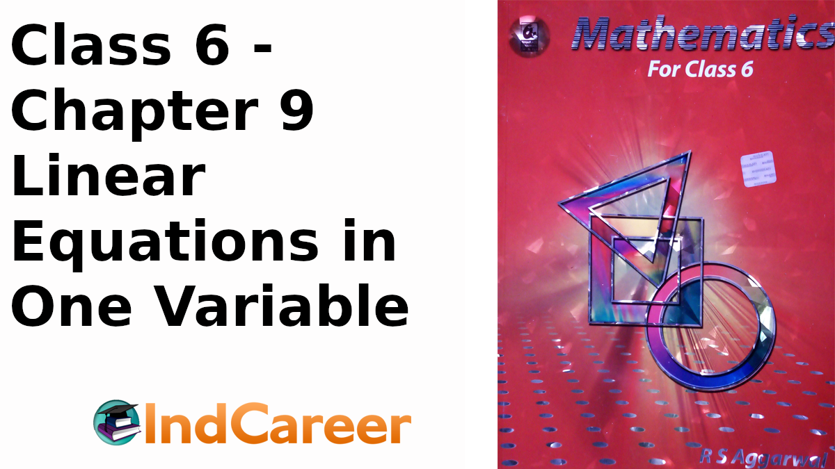 RS Aggarwal Solutions for Class 6, maths Chapter 9 - IndCareer Schools