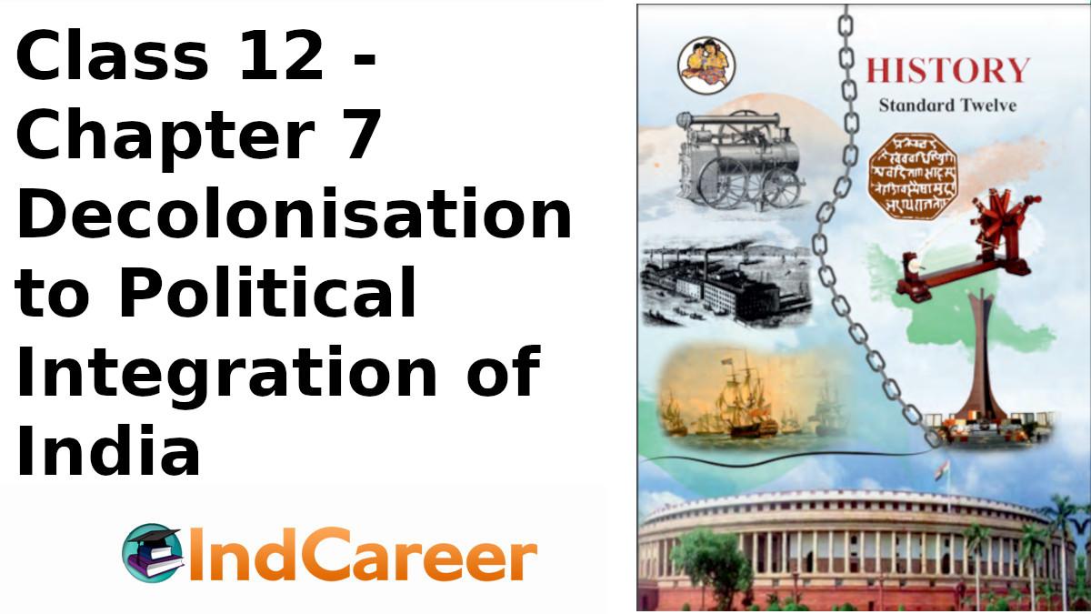 Maharashtra Board for Class 12, History Chapter 7 - IndCareer Schools