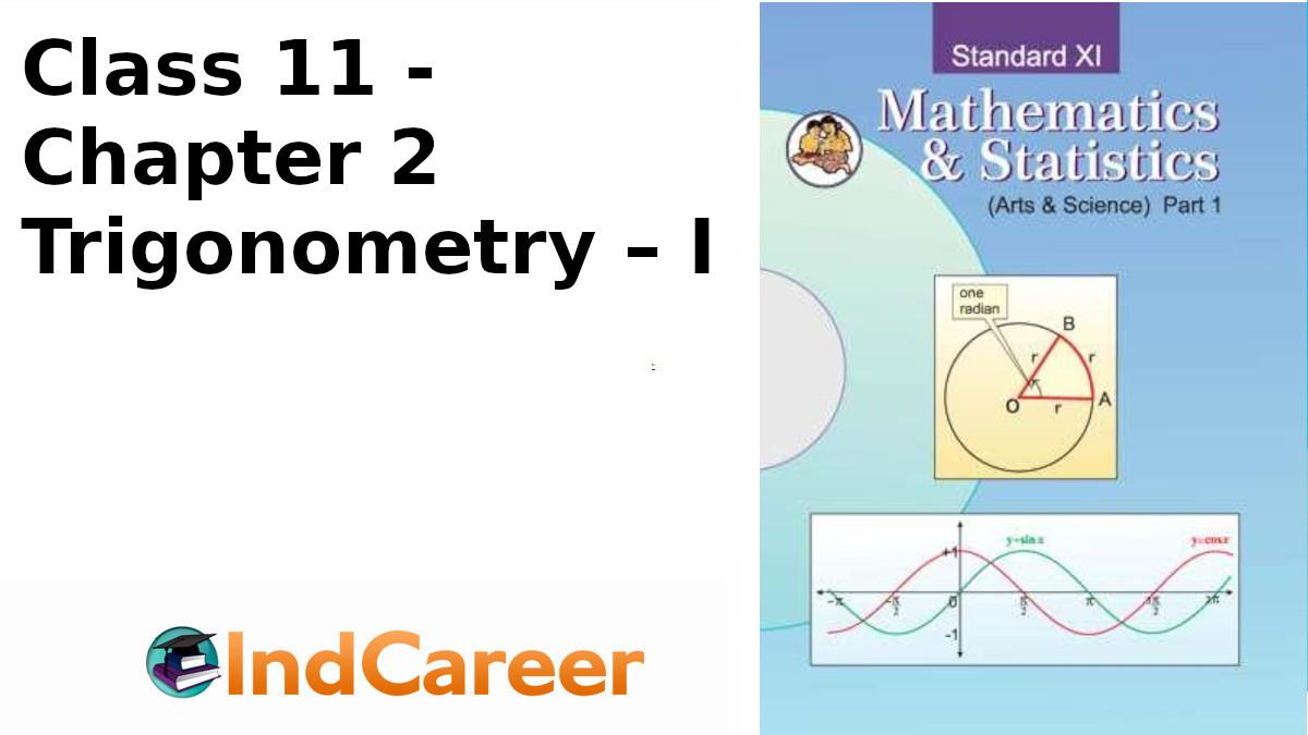 Maharashtra Board for Class 11, Maths Chapter 2 - IndCareer Schools