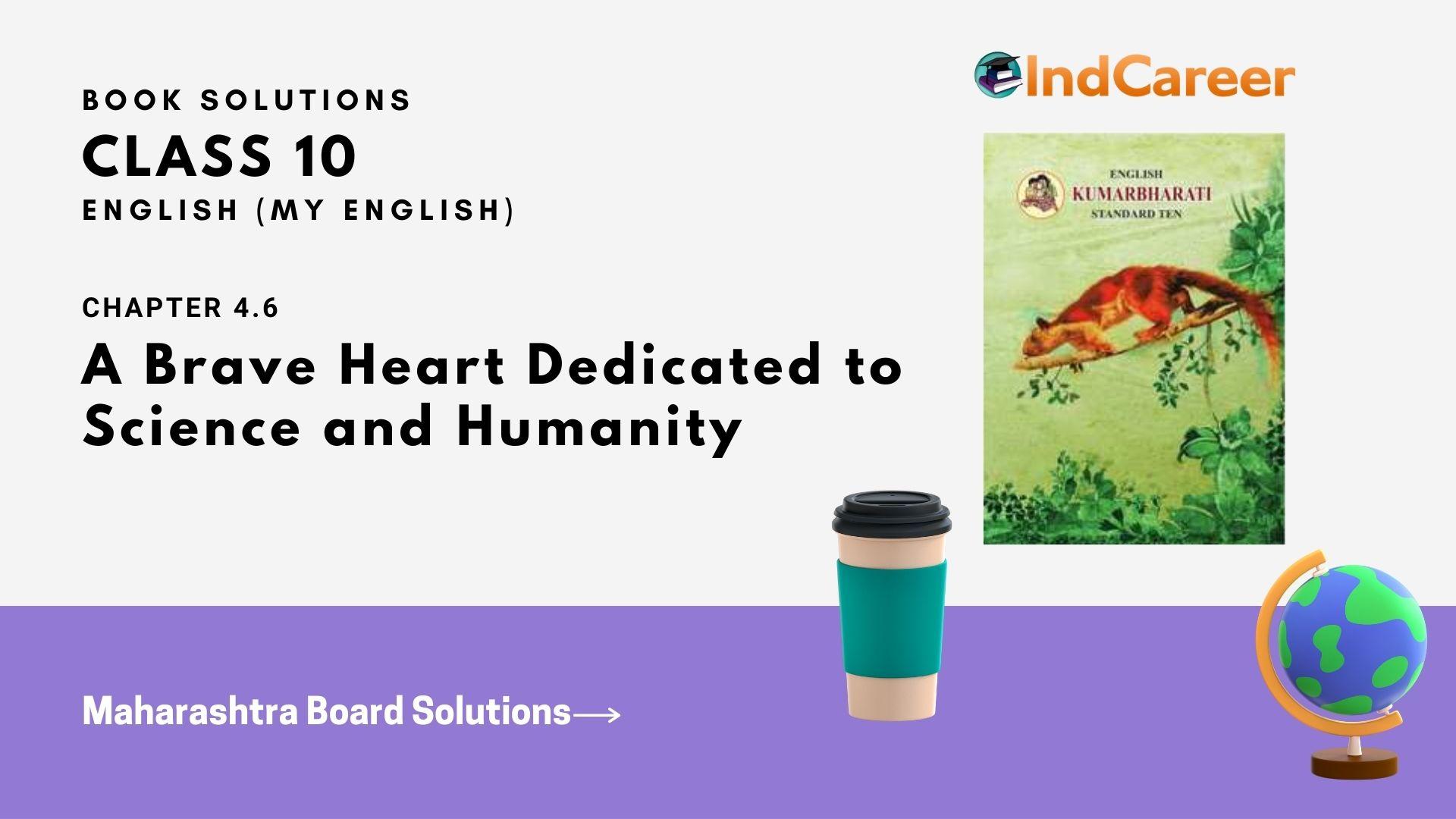 Maharashtra Board for Class 10, English Chapter 4.6 - IndCareer Schools