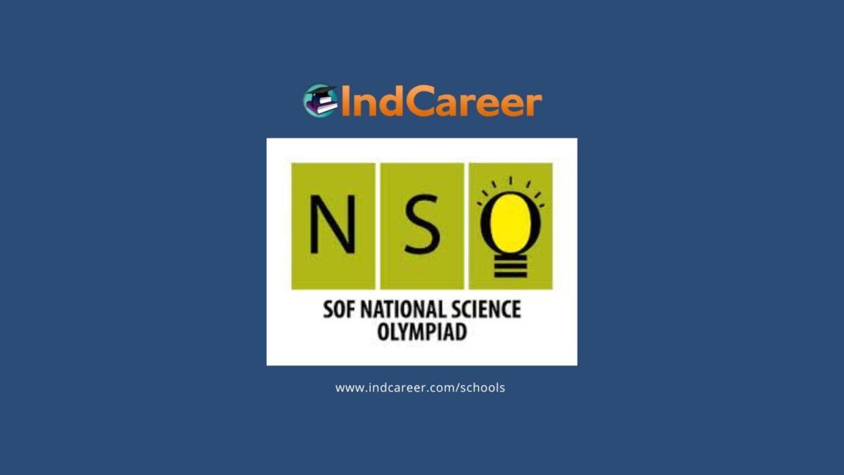 SOF NSO (National Science Olympiad) 2024: Exam Dates, Syllabus ...