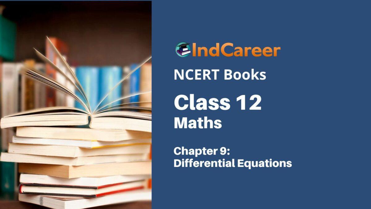 NCERT Book for Class 12 Maths Chapter 9 Differential Equations