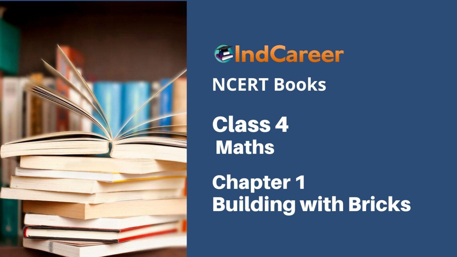 NCERT Book for Class 4 Maths Chapter 1 Building with Bricks - IndCareer ...