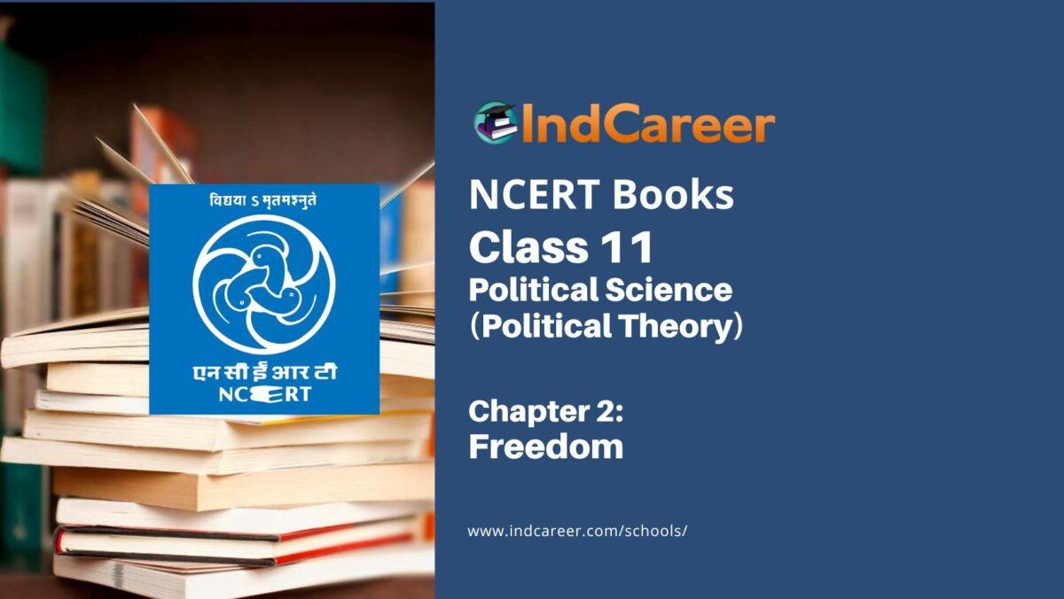 NCERT Book for Class 11 Political Science Chapter 2 Freedom