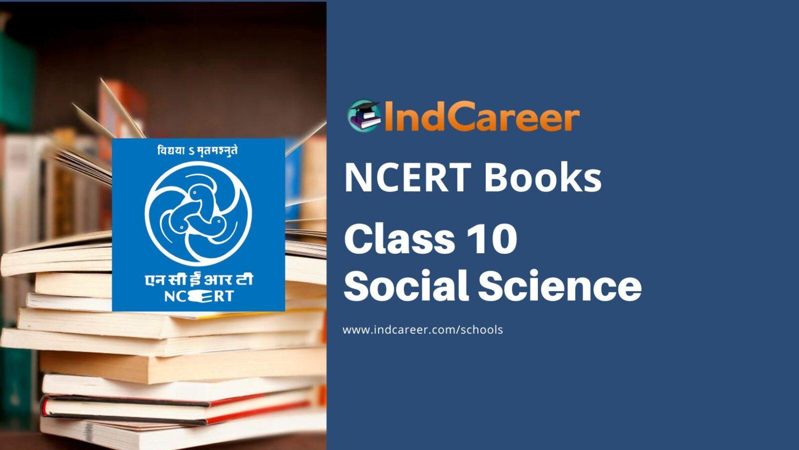 NCERT Book for Class 10 Social Science - IndCareer Schools