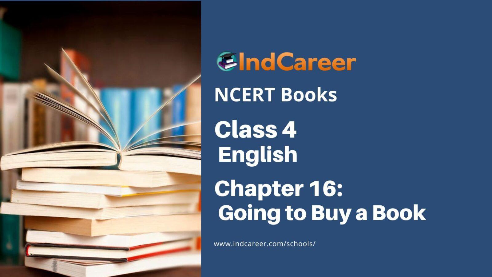 NCERT Book for Class 4 English: Chapter 16-Going to Buy a Book ...