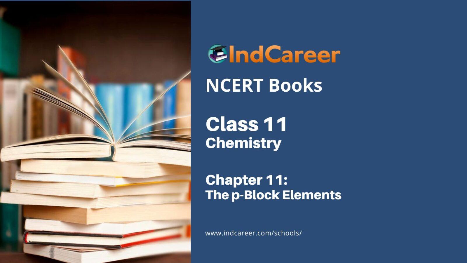 NCERT Book for Class 11 Chemistry Chapter 11 The p-Block