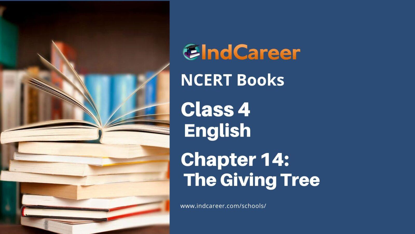 NCERT Book for Class 4 English: Chapter 14-The Giving Tree - IndCareer ...