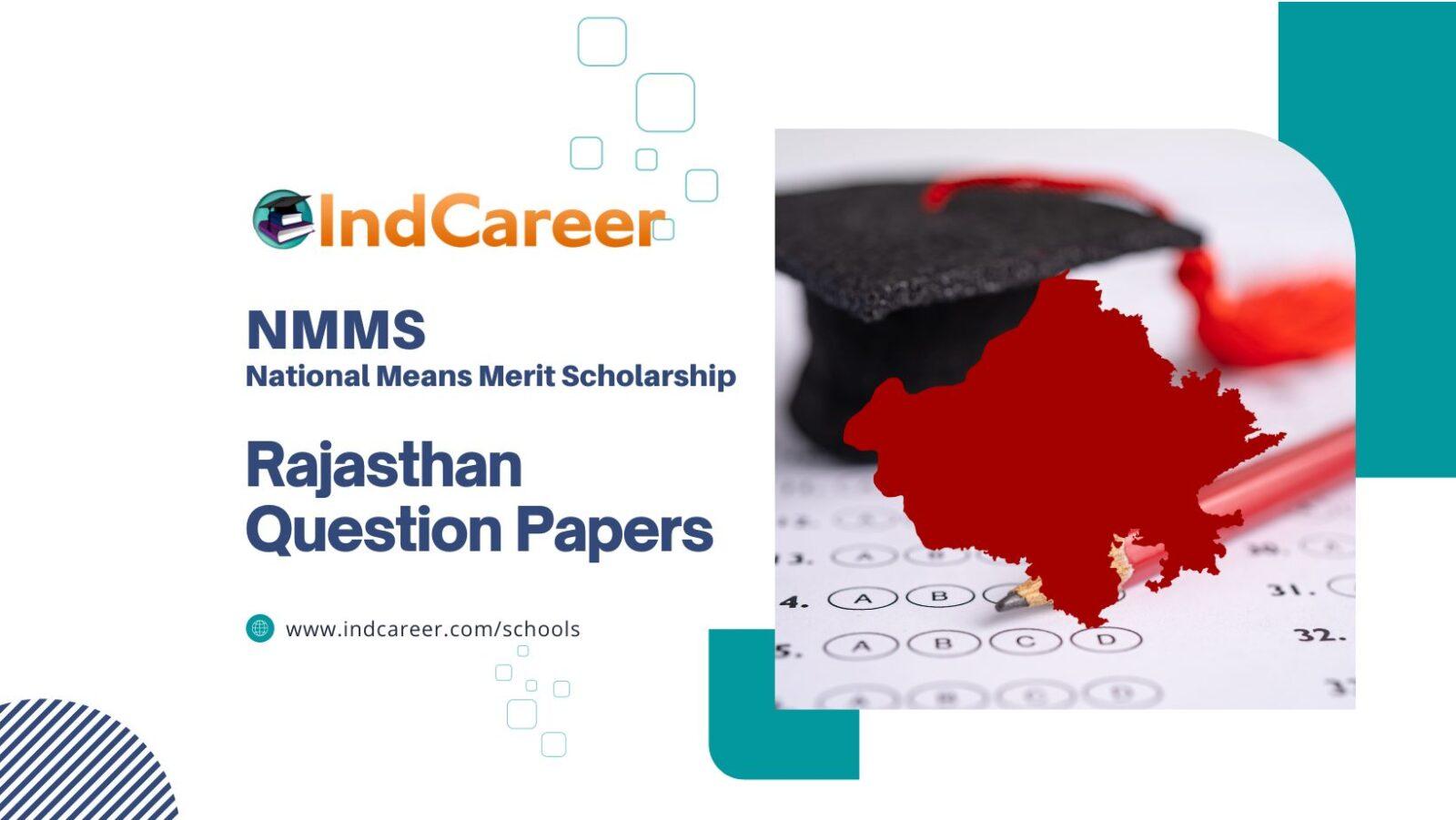 Rajasthan NMMS Question Papers - IndCareer Schools