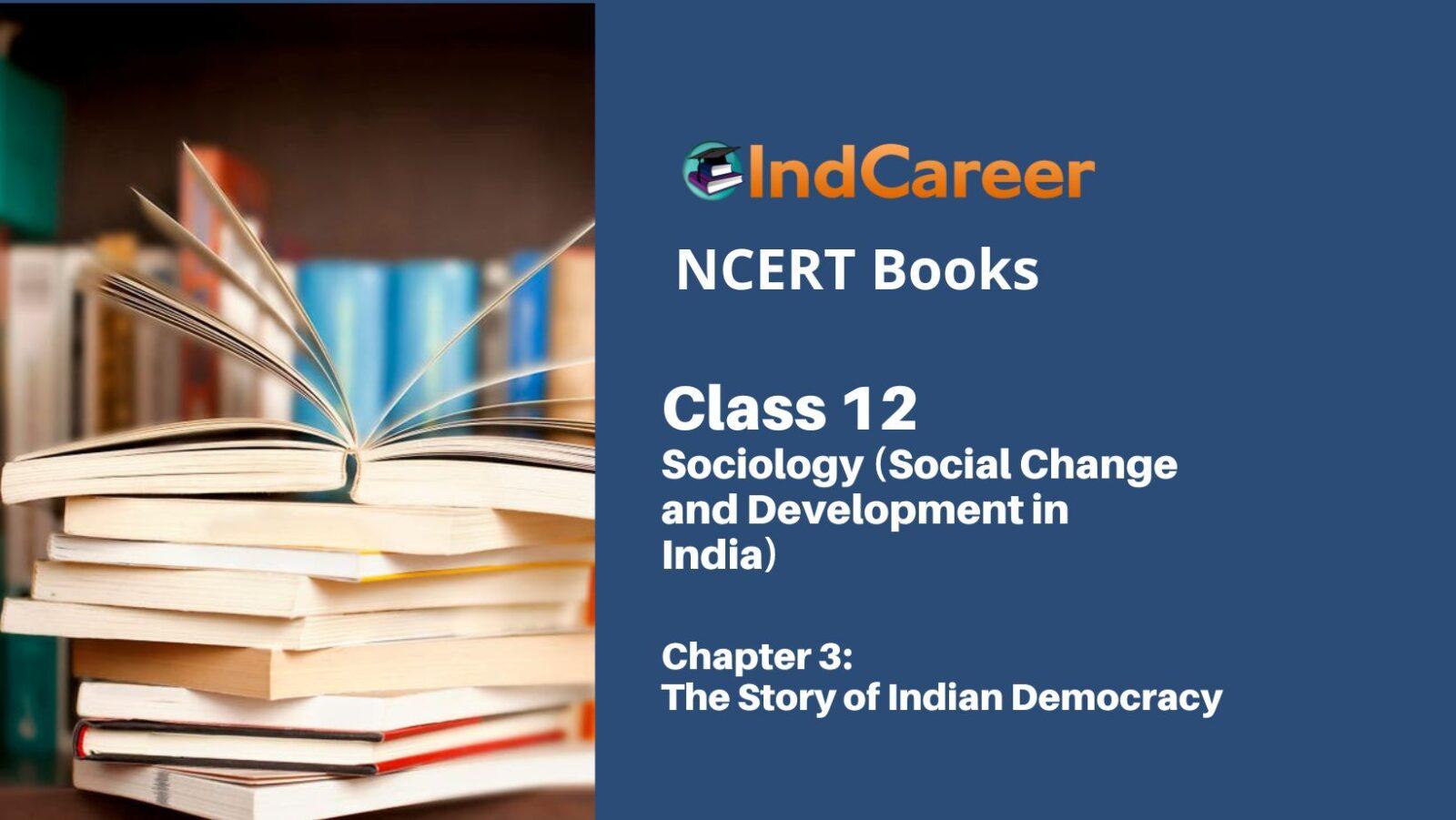 NCERT Book for Class 12 Sociology Chapter 3 The Story of Indian