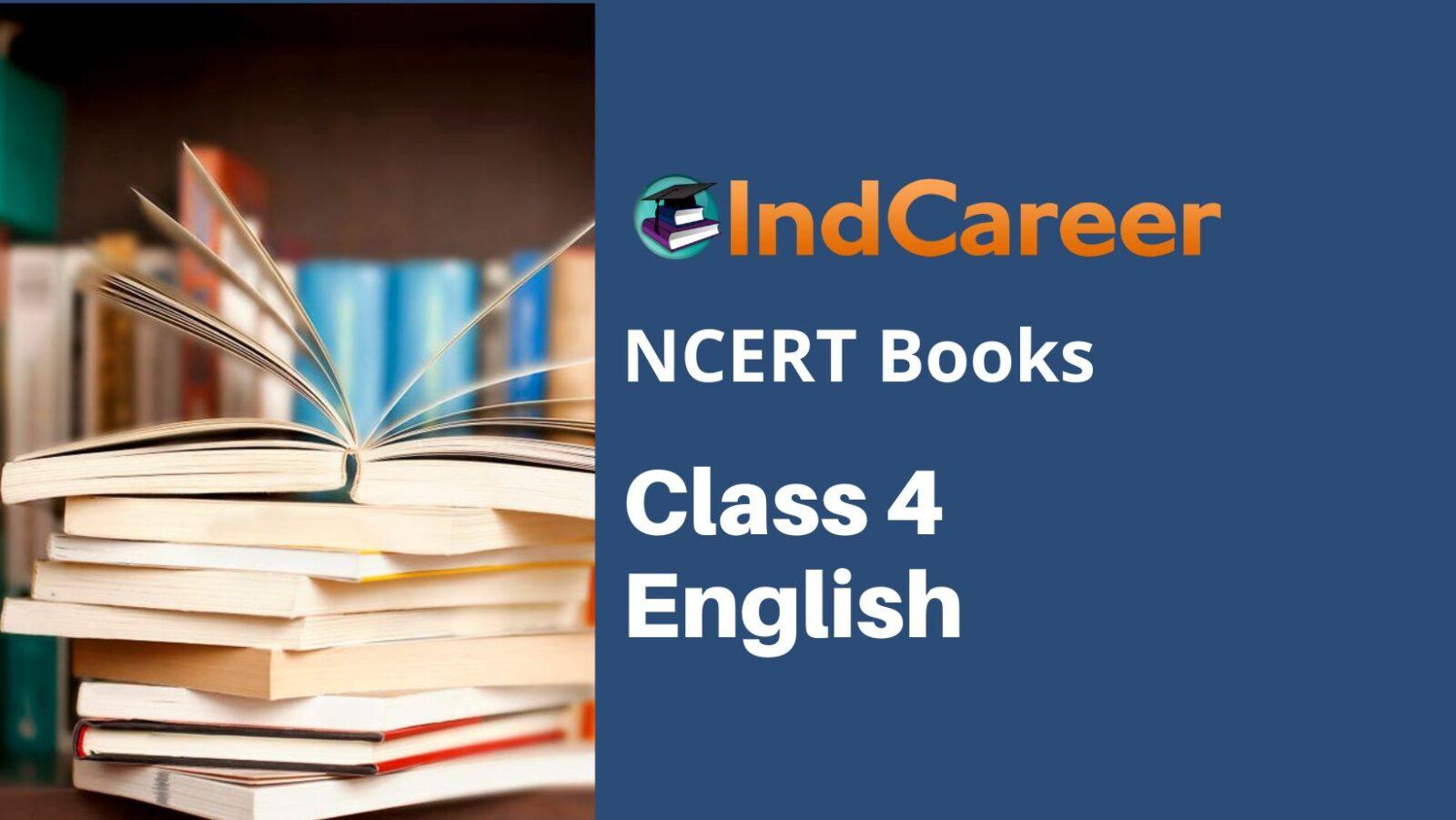 NCERT Books for Class 4 English - IndCareer Schools