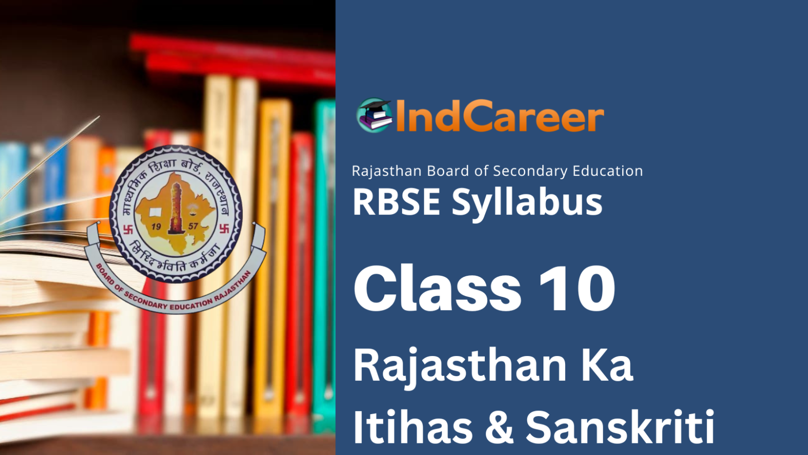 RBSE Class 10th Rajasthan Ka Itihas & Sanskriti Syllabus - IndCareer ...