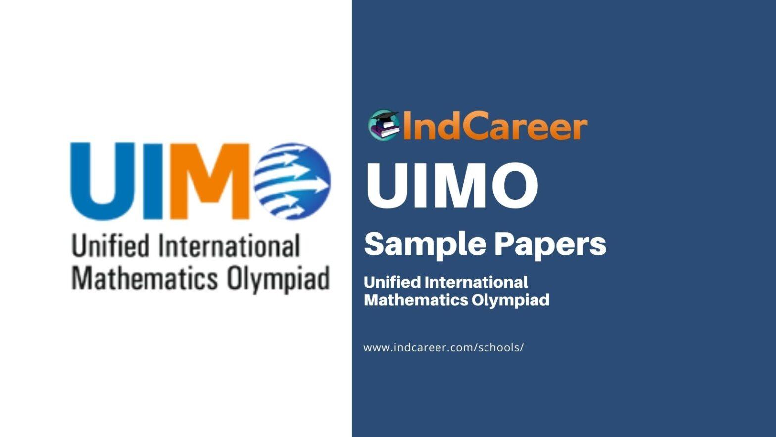 UIMO Sample Papers - IndCareer Schools